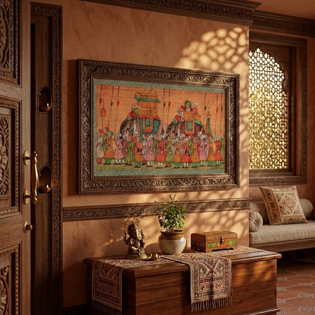 Classical Indian Art by Anciq: When Tradition Finds Its Place on Moder