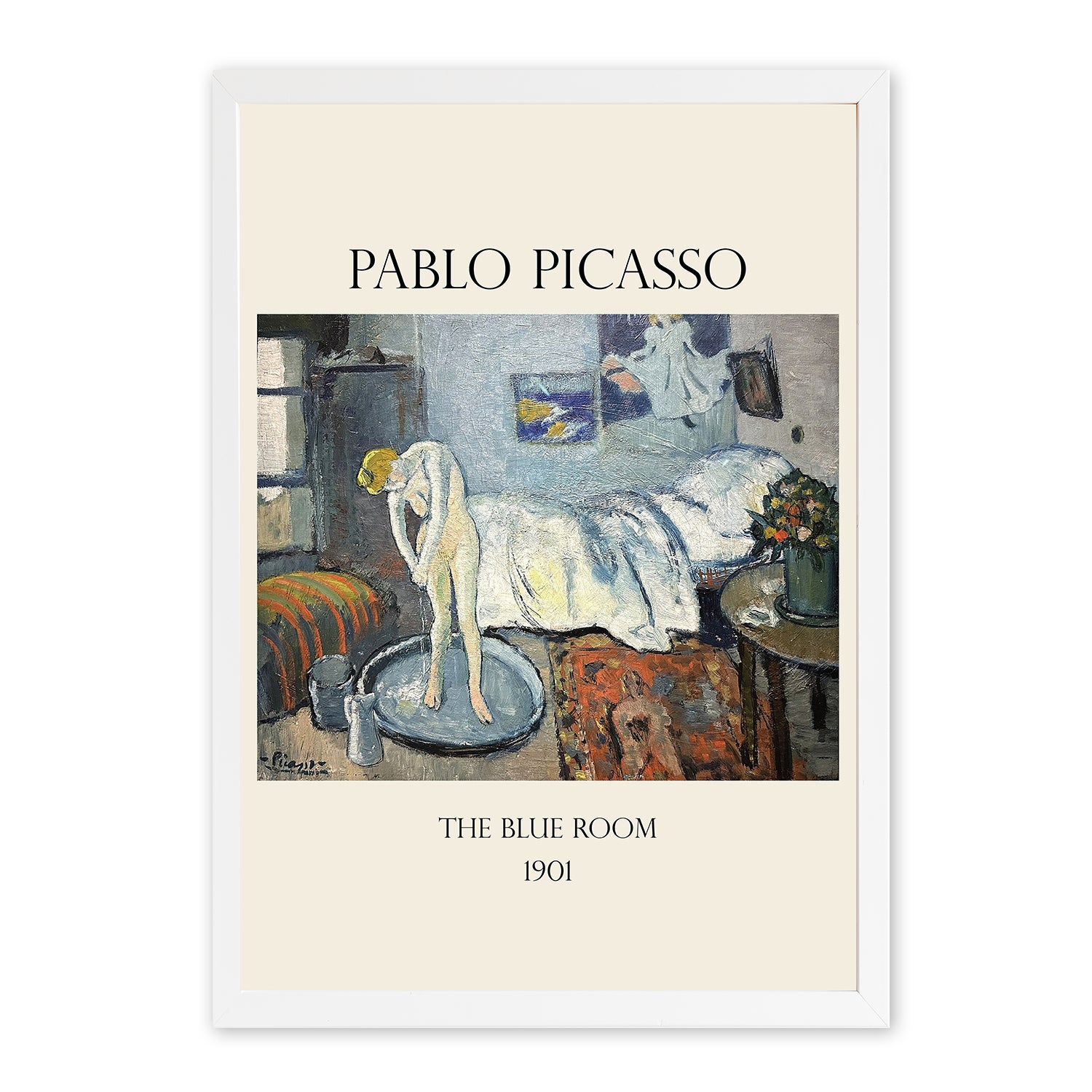The Blue Room” by Pablo Picasso Canvas Wall Painting